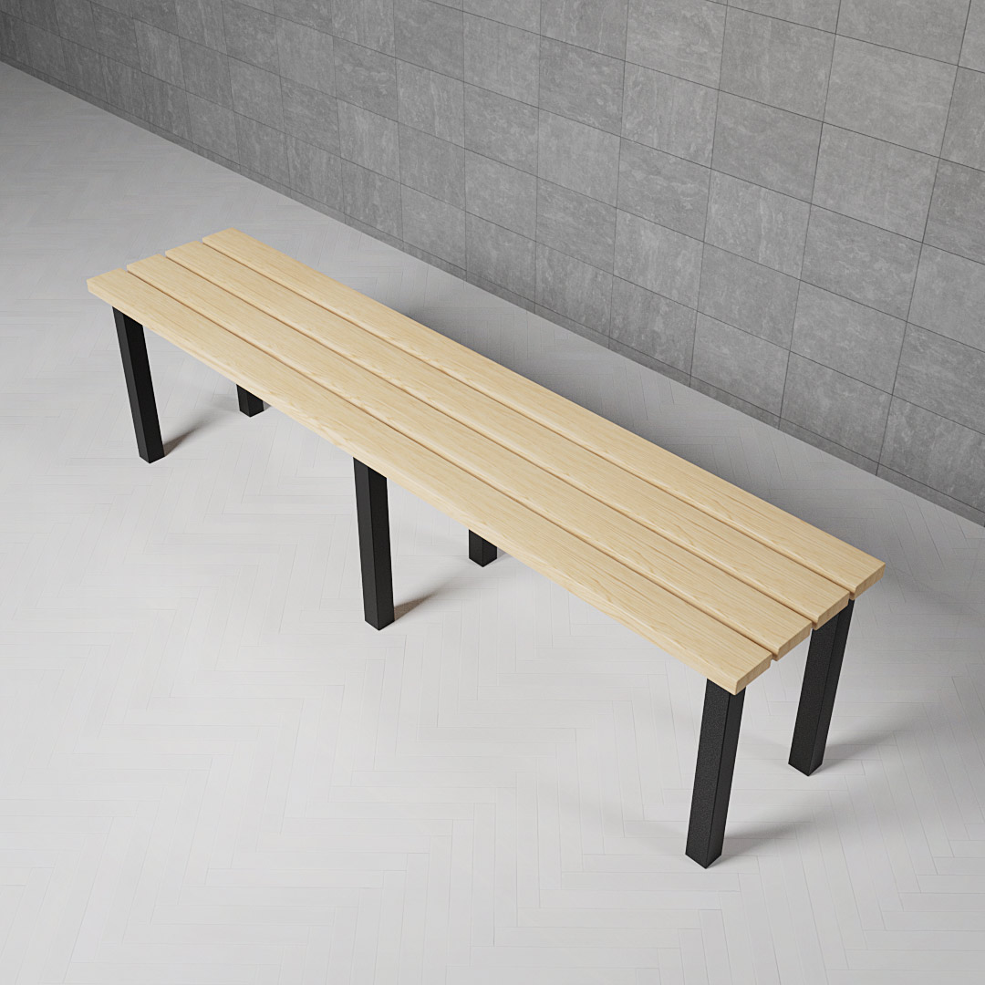 Floor Fixed Bench Seat - Simply Lockers